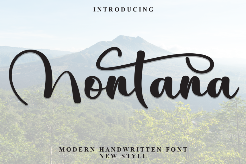 Montana Style Script Font - Download Free Font