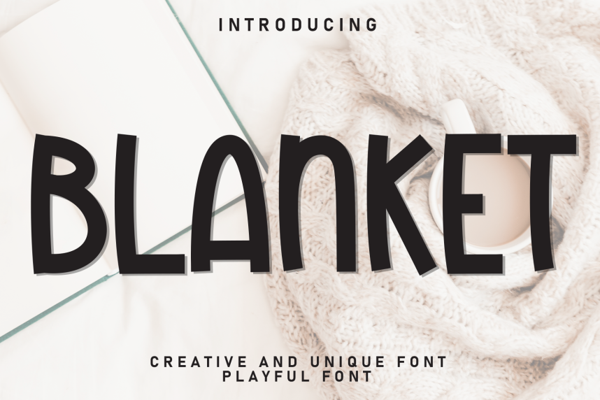 Blanket - Creative Style Font - Befonts