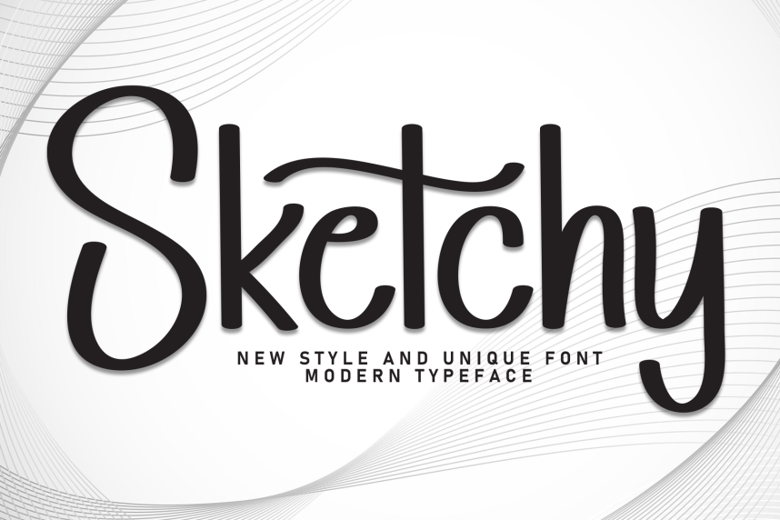 Sketchy - New Style And Unique Font - Download Free Font
