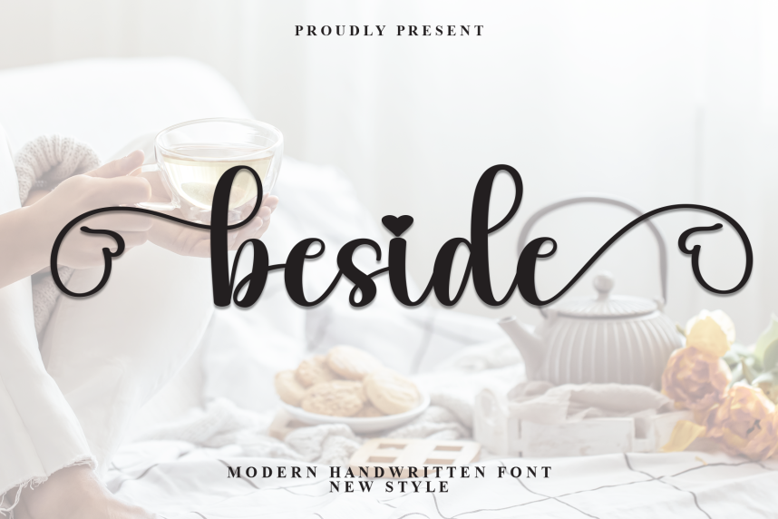 Beside Style Script Font - Download Free Font