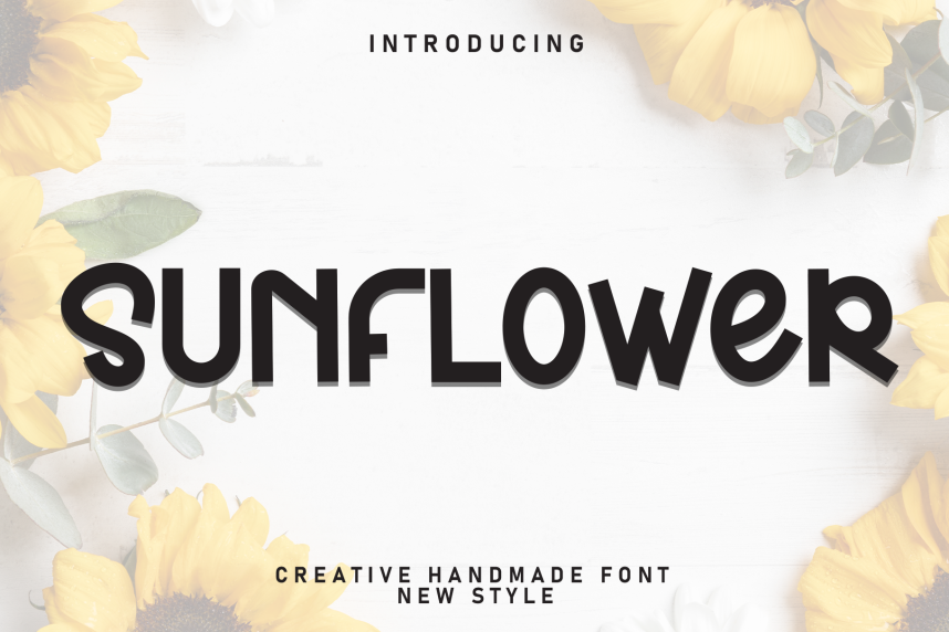 Sunflower - Creative Style Font - Download Free Font