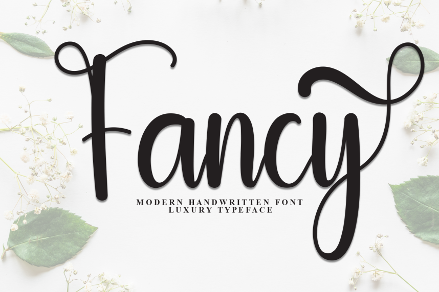 Fancy Style Script Font - Download Free Font