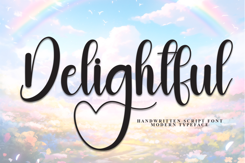 Delightful - New Style Handwritten Font - Download Free Font