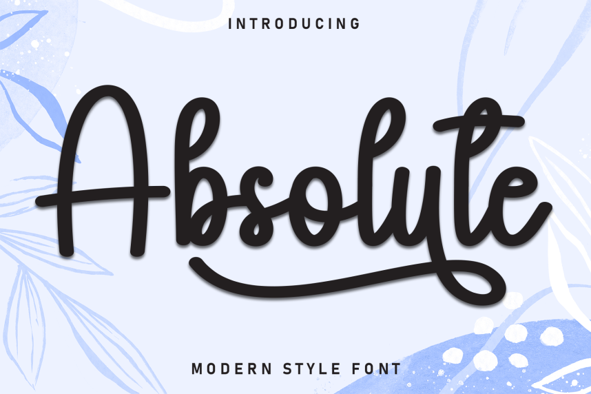 Absolute Style Script Font - Download Free Font