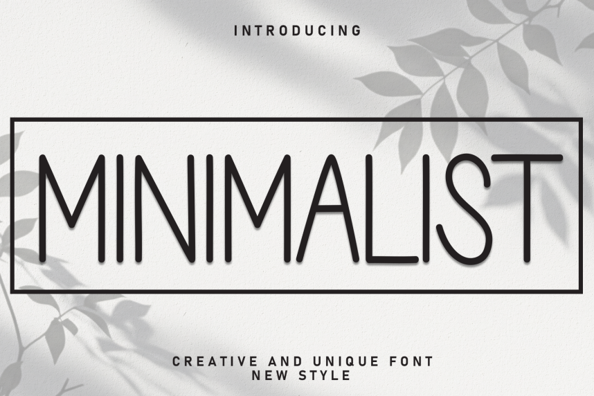Minimalist Script Font - Download Free Font