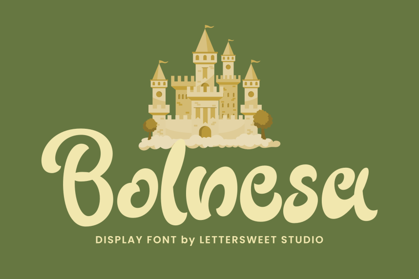 Bolnesa Display Font - Befonts