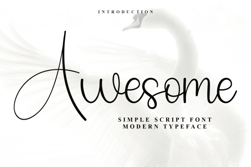 Awesome Simple Handwritten Font - Befonts