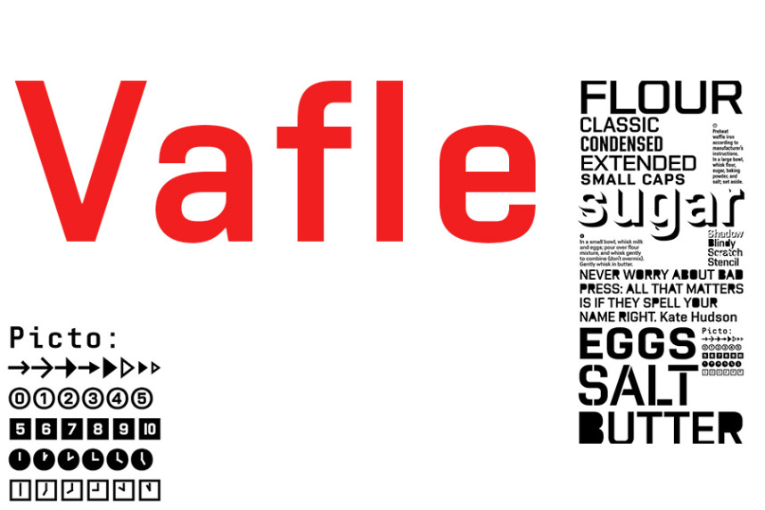 BC Vafle Font Family - Befonts