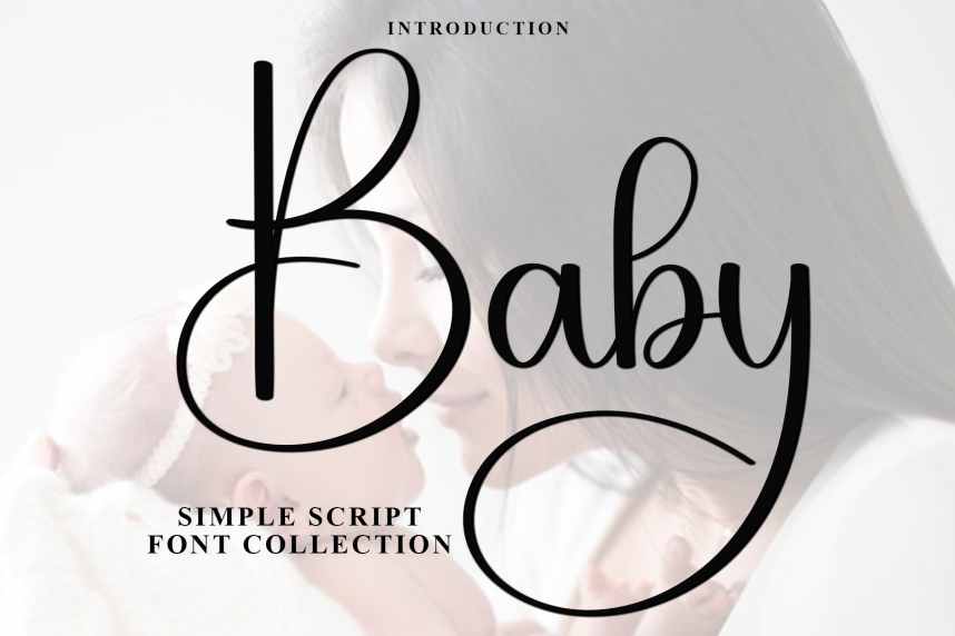 Baby Simple Script Font - Befonts