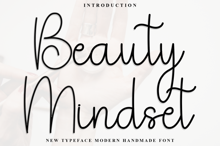 Beauty Mindset Simple Handwritten Font - Download Free Font