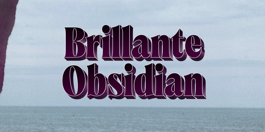 Brillante Obsidian Font Family - Befonts