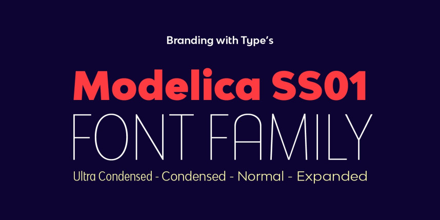 Bw Modelica SS01 Font Family - Download Free Font