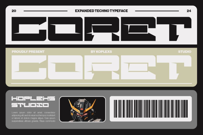 Coret Font - Download Free Font