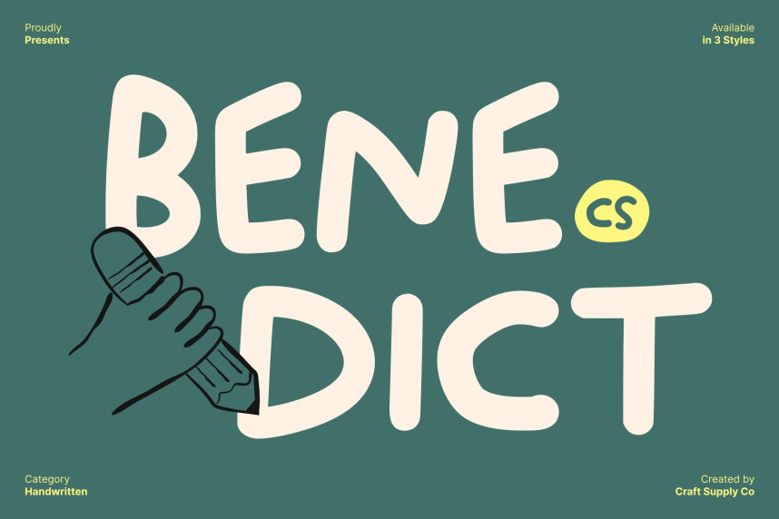 CS Benedict Font - Download Free Font