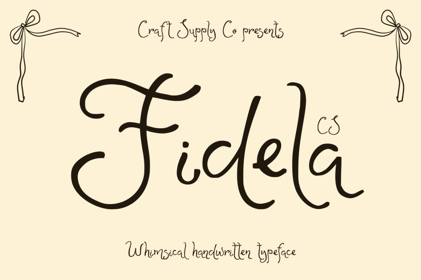 CS Fidela Font - Befonts