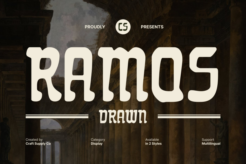 CS Ramos Drawn Font - Download Free Font