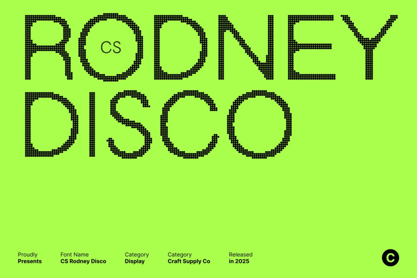 CS Rodney Disco Font - Download Free Font