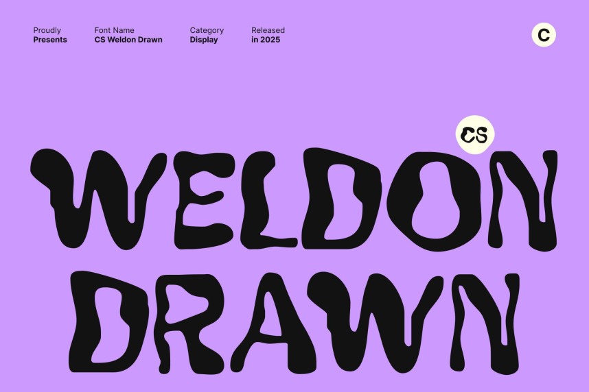 CS Weldon Drawn Font - Befonts