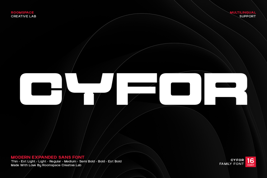 Cyfor Font Family - Befonts