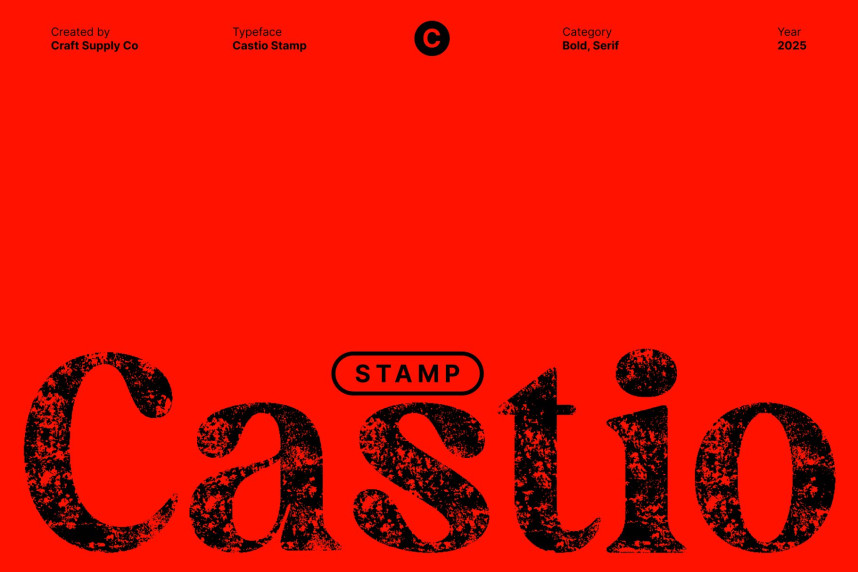Castio Stamp Font - Download Free Font