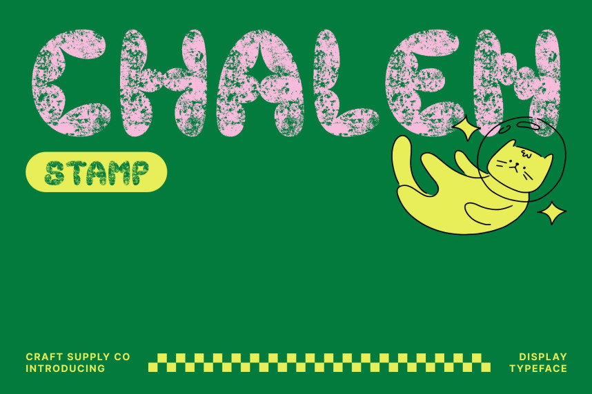 Chalen Stamp Font - Download Free Font