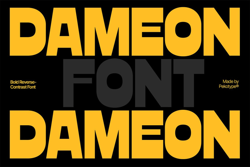 Dameon Font - Befonts