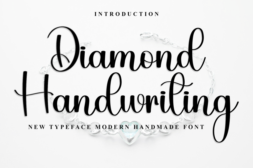 Diamond Handwriting - New Script Handwritten Font - Befonts