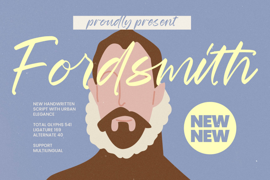 Fordsmith - New Handwritten Script Font - Download Free Font