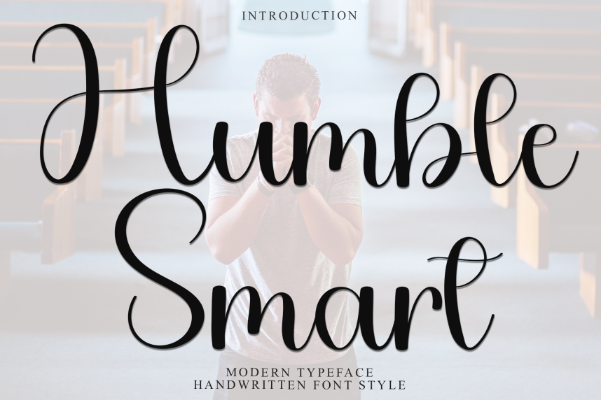 Humble Smart Style Script Font - Befonts