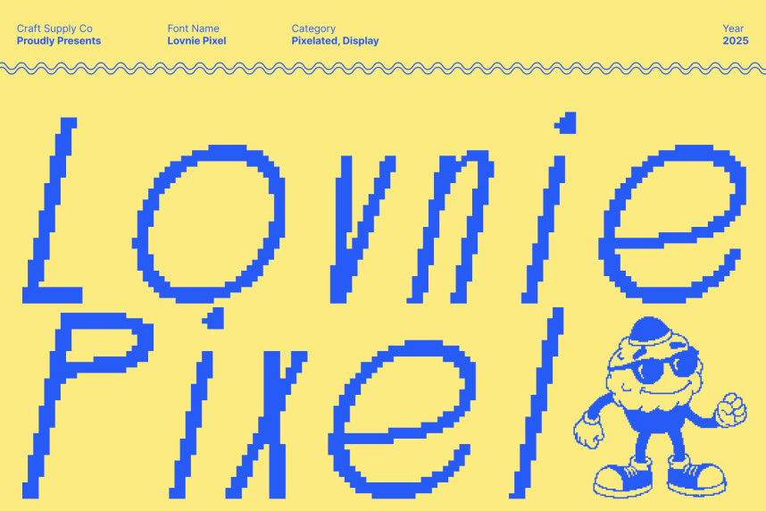 Lovnie Pixel Font - Download Free Font