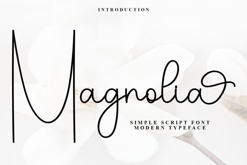 Magnolia Simple Handwritten Font - Befonts