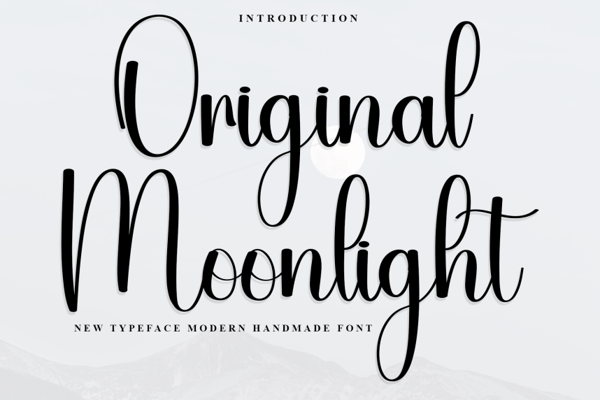Original Moonlight Style Script Font - Download Free Font