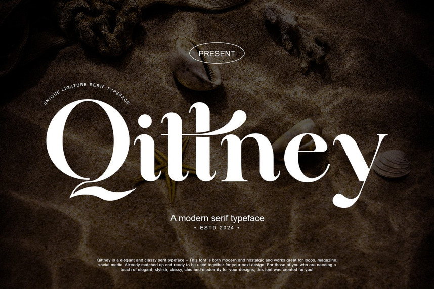 Qttney Font - Download Free Font