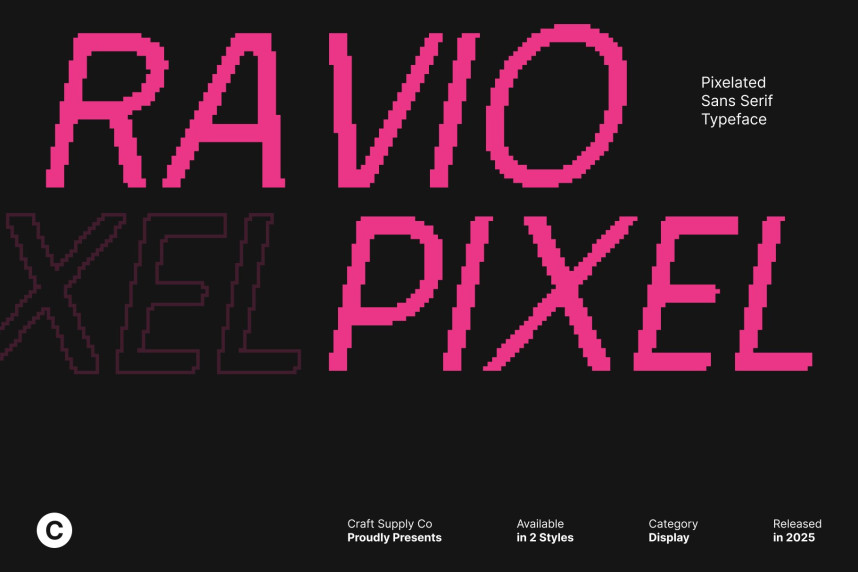 Ravio Pixel Font - Download Free Font