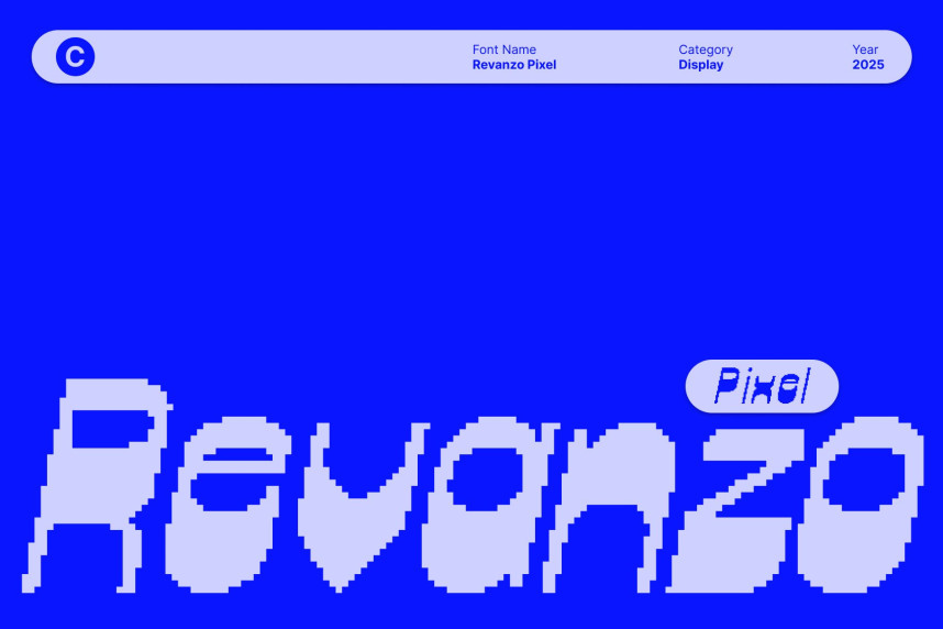 Revanzo Pixel Font - Download Free Font
