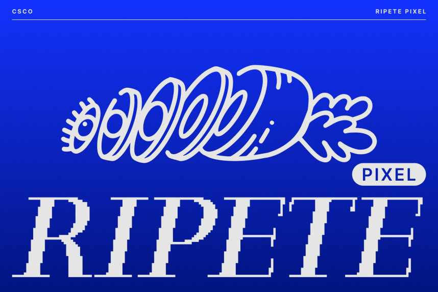 Ripete Pixel Font - Download Free Font
