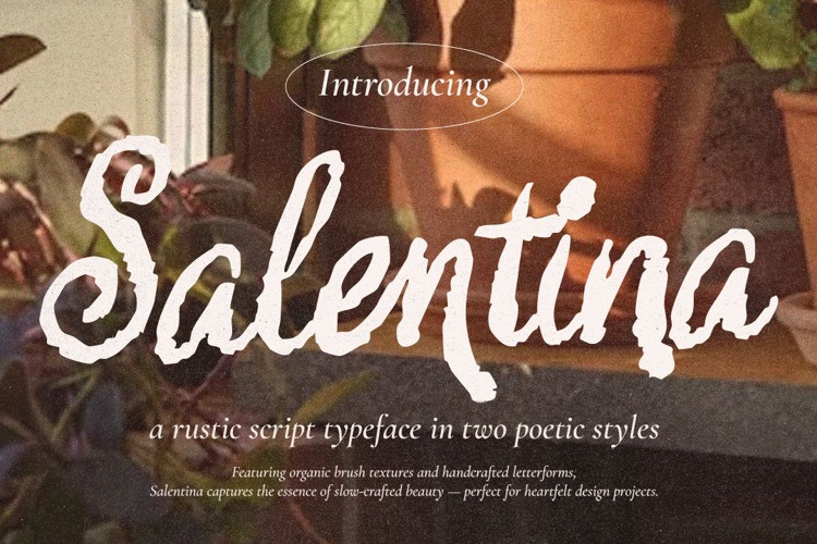 Salentina Rustic Script Font - Download Free Font