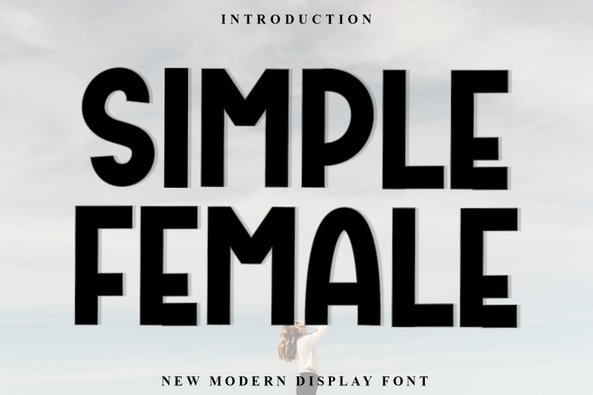 Simple Female Playful Font - Befonts