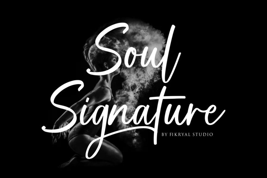 Soul Signature Script Font - Download Free Font