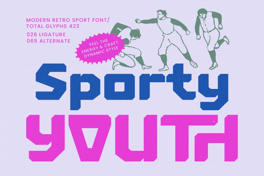 Sporty Youth Font - Befonts