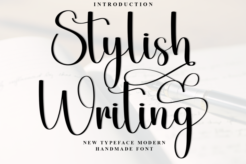 Stylish Writing - New Style Handwritten Font - Download Free Font