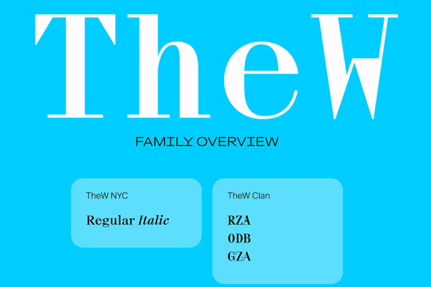 TheW Font - Befonts