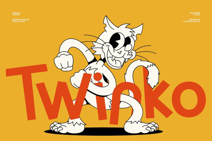 Twinko Font - Befonts