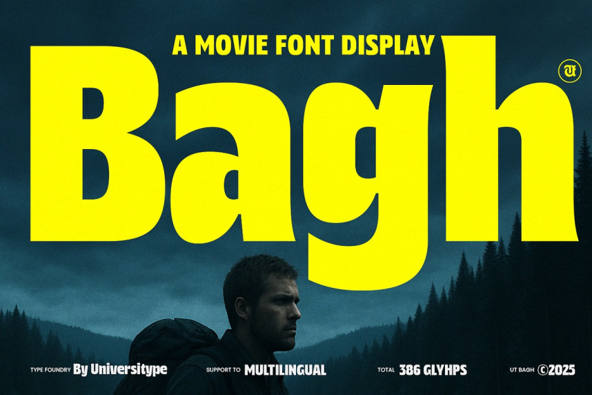 UT Bagh Display Font - Befonts