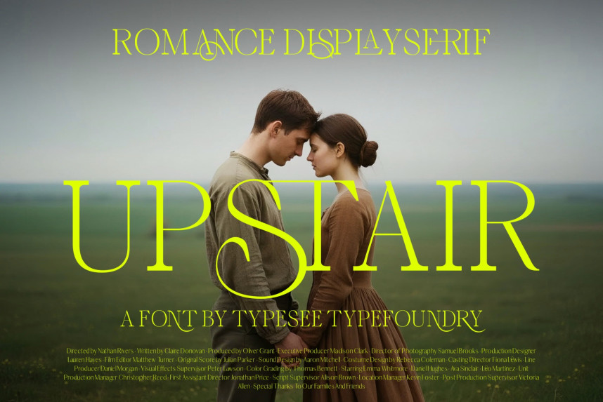 Upstair Font - Befonts