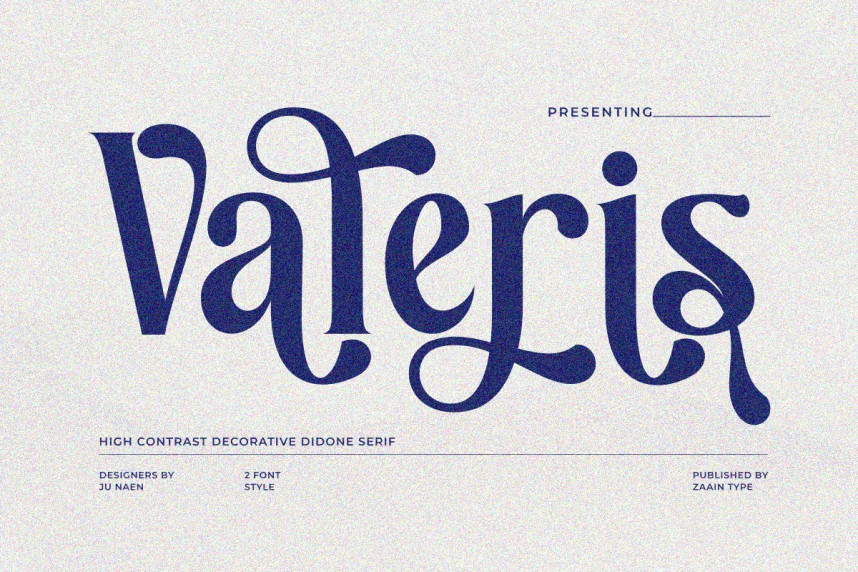 Valeris Font - Befonts