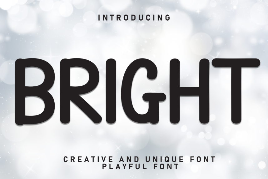 Bright - Creative Style Font - Download Free Font