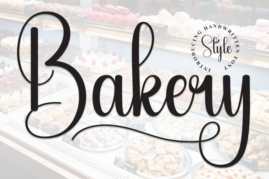 Bakery - New Style Handwritten Font - Download Free Font