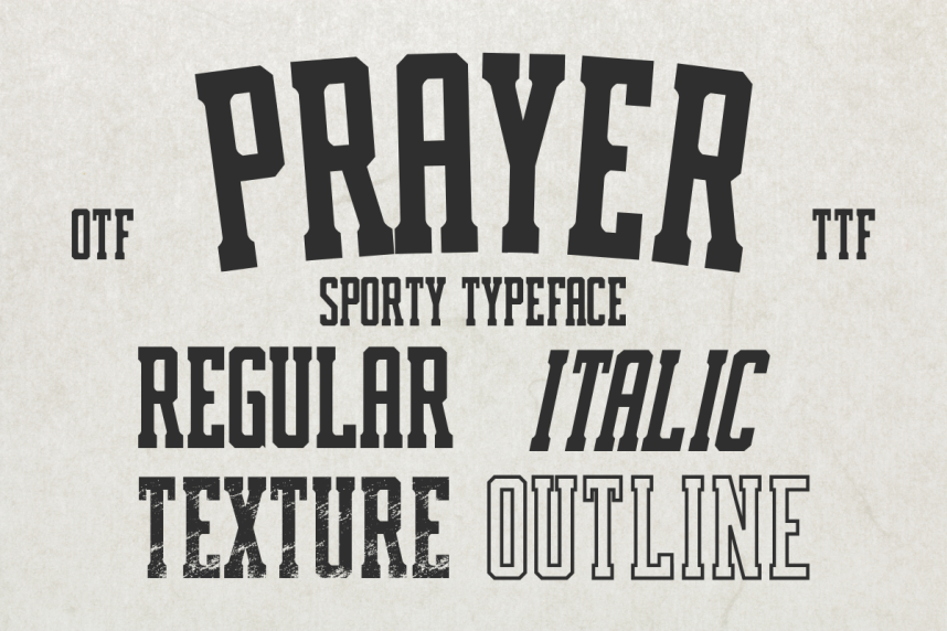 Prayer Font - Download Free Font