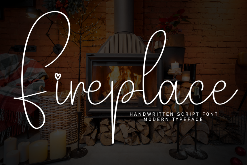 Fireplace - New Style Handwritten Font - Download Free Font